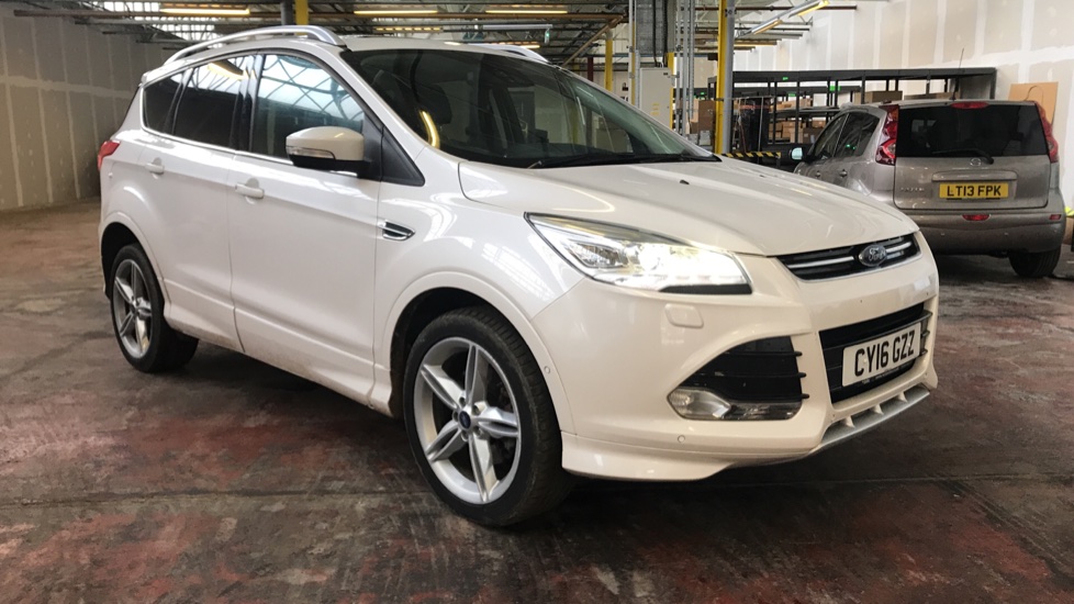 Ford Kuga White Automatic Auction | DealerPX