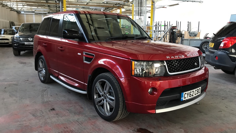 Land Rover Range Rover Sport Red Automatic Auction | DealerPX