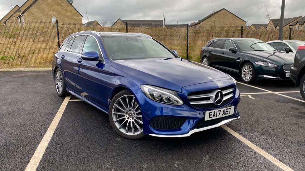 Mercedes C-Class Blue Automatic Auction | DealerPX