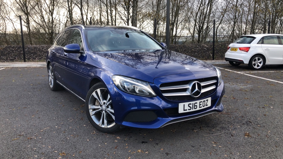 Mercedes C-Class Blue Automatic Auction | DealerPX