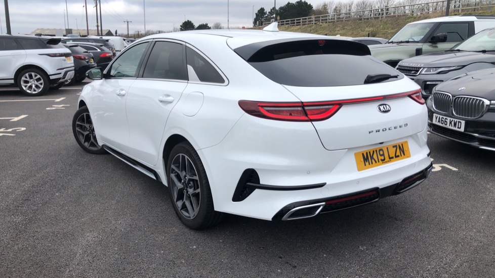 Kia Proceed White Automatic Auction | DealerPX