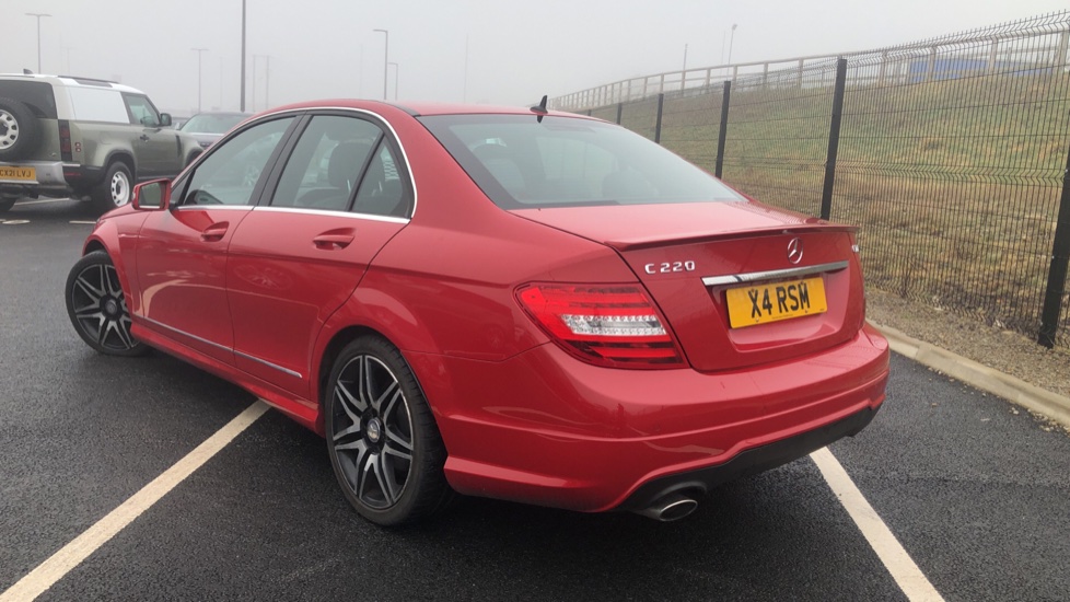 Mercedes C-Class Red Automatic Auction | DealerPX