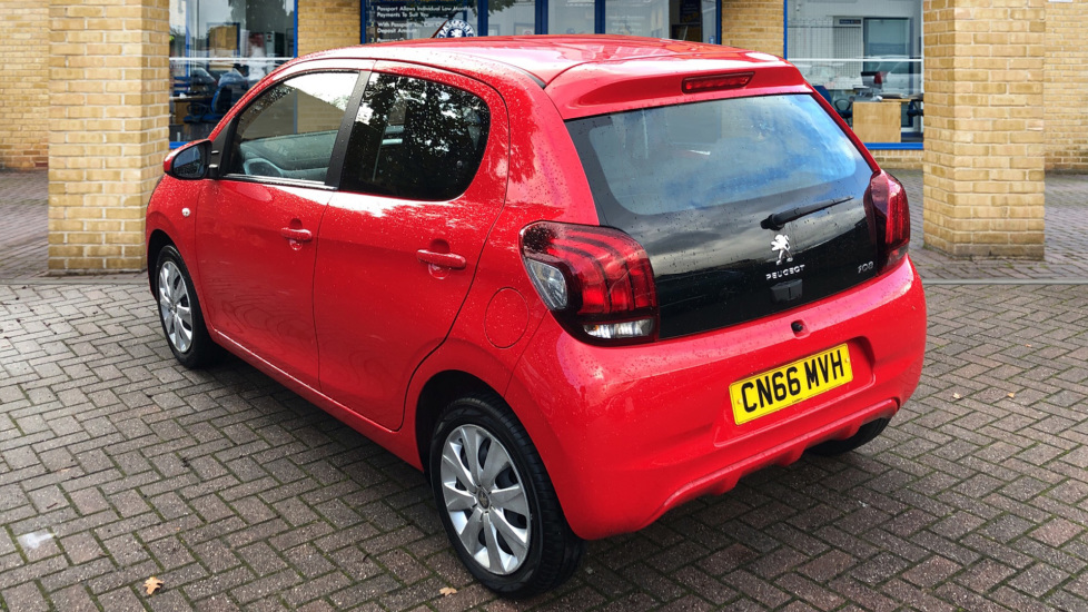 Used Peugeot 108 Hatchback 1.0 VTi Active 5dr Manual Red CN66MVH | Used ...