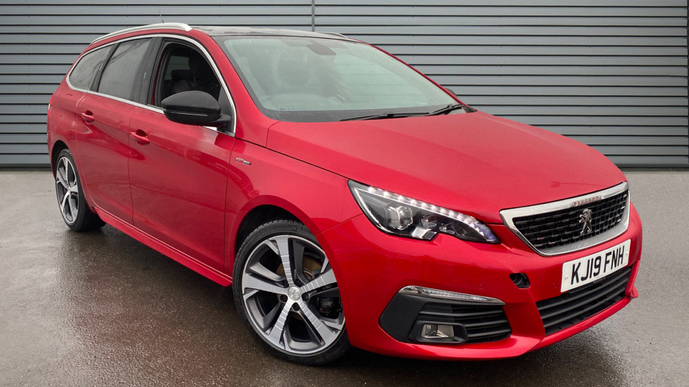 Used Peugeot 308 SW Estate 1.5 BlueHDi GT Line (s/s) 5dr Manual Red ...