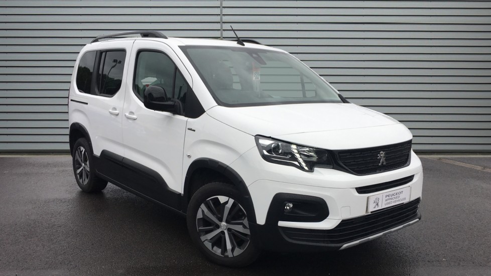 Used Peugeot Rifter MPV 1.5 BlueHDi GT Line (s/s) 5dr Manual White ...