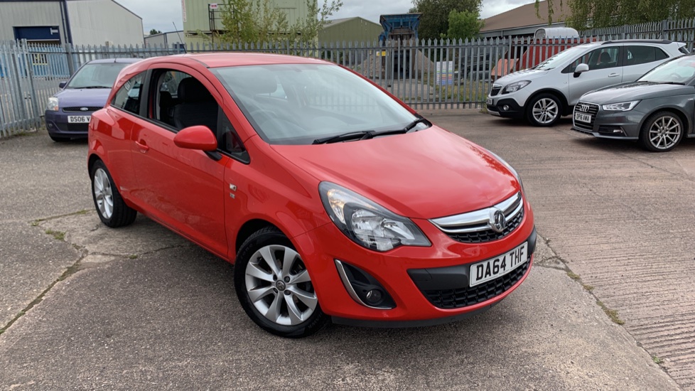 Vauxhall Corsa Red Manual Auction | DealerPX