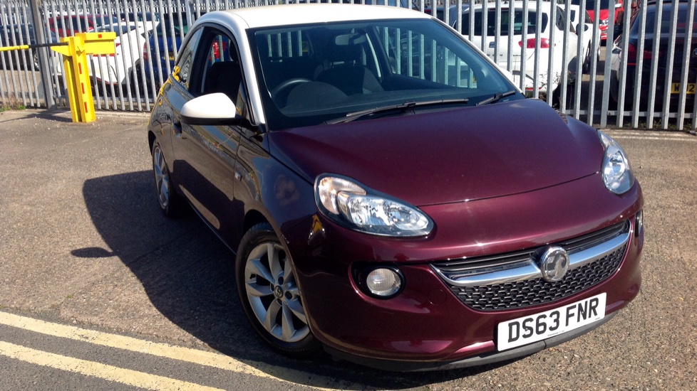 Vauxhall Adam Purple cream Manual Auction DealerPX Vauxhall Adam Purple cream Manual Auction DealerPX