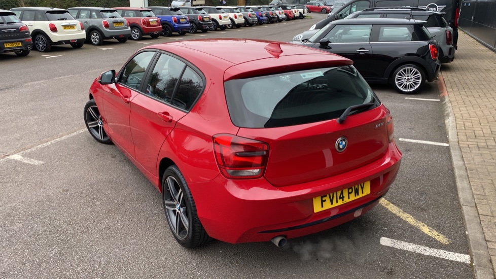 BMW 1 Series Red Automatic Auction | DealerPX