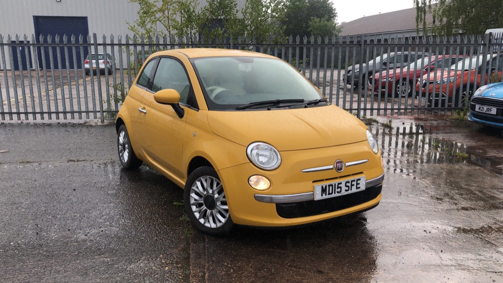 Fiat 500 Yellow Manual Auction | DealerPX