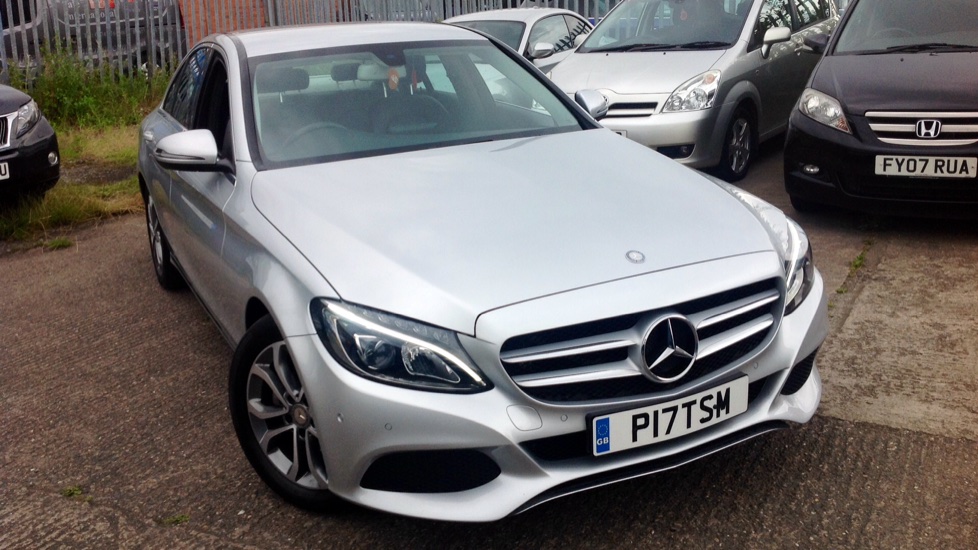 Mercedes C-class Silver Automatic Auction | DealerPX