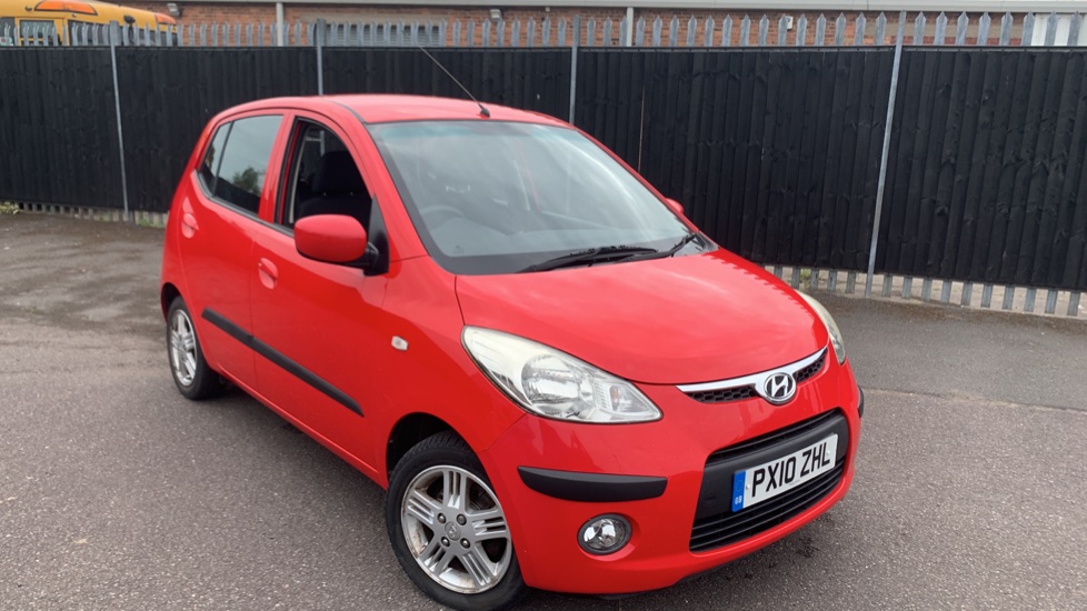 Hyundai I10 Red Manual Auction | DealerPX